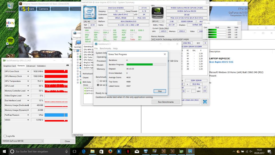 Nvidia Geforce MX150 (Laptop) im Test - Notebooks und Mobiles