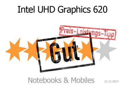 Intel UHD Graphics 620 (Laptop) im Test - Notebooks und Mobiles