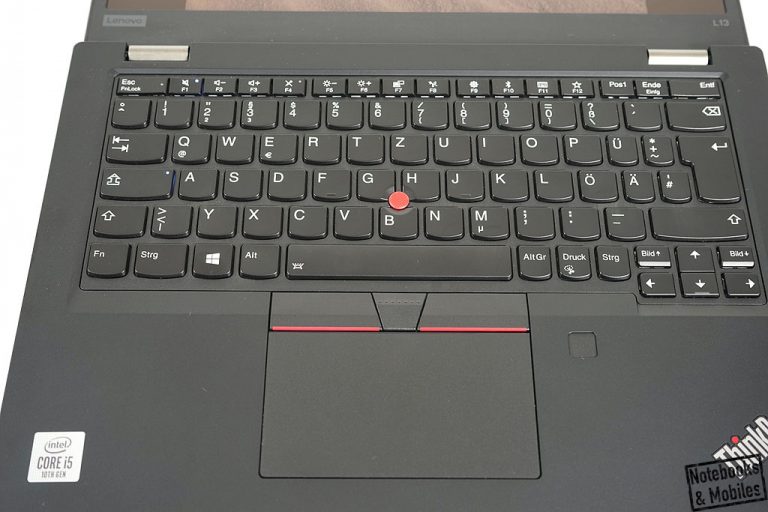 Lenovo ThinkPad L13 (i5-10210U) im Test - Notebooks und Mobiles